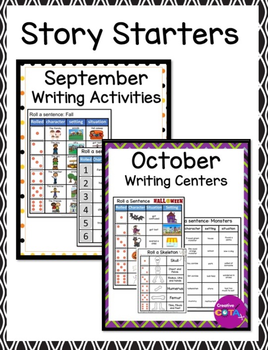Writing Prompts for September and October - Your Therapy Source