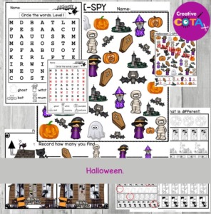 October Fine Motor and Visual Perceptual Activities - Your Therapy Source