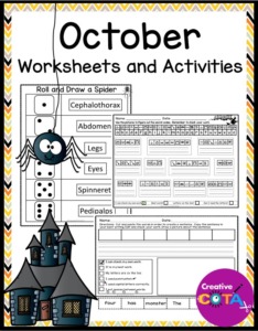 October Fine Motor and Visual Perceptual Activities - Your Therapy Source