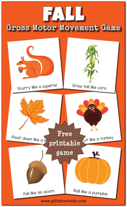 Fall Gross Motor Activities - Your Therapy Source