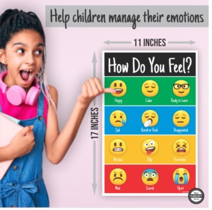 Emotional Regulation Skills PRINTED Posters - Your Therapy Source