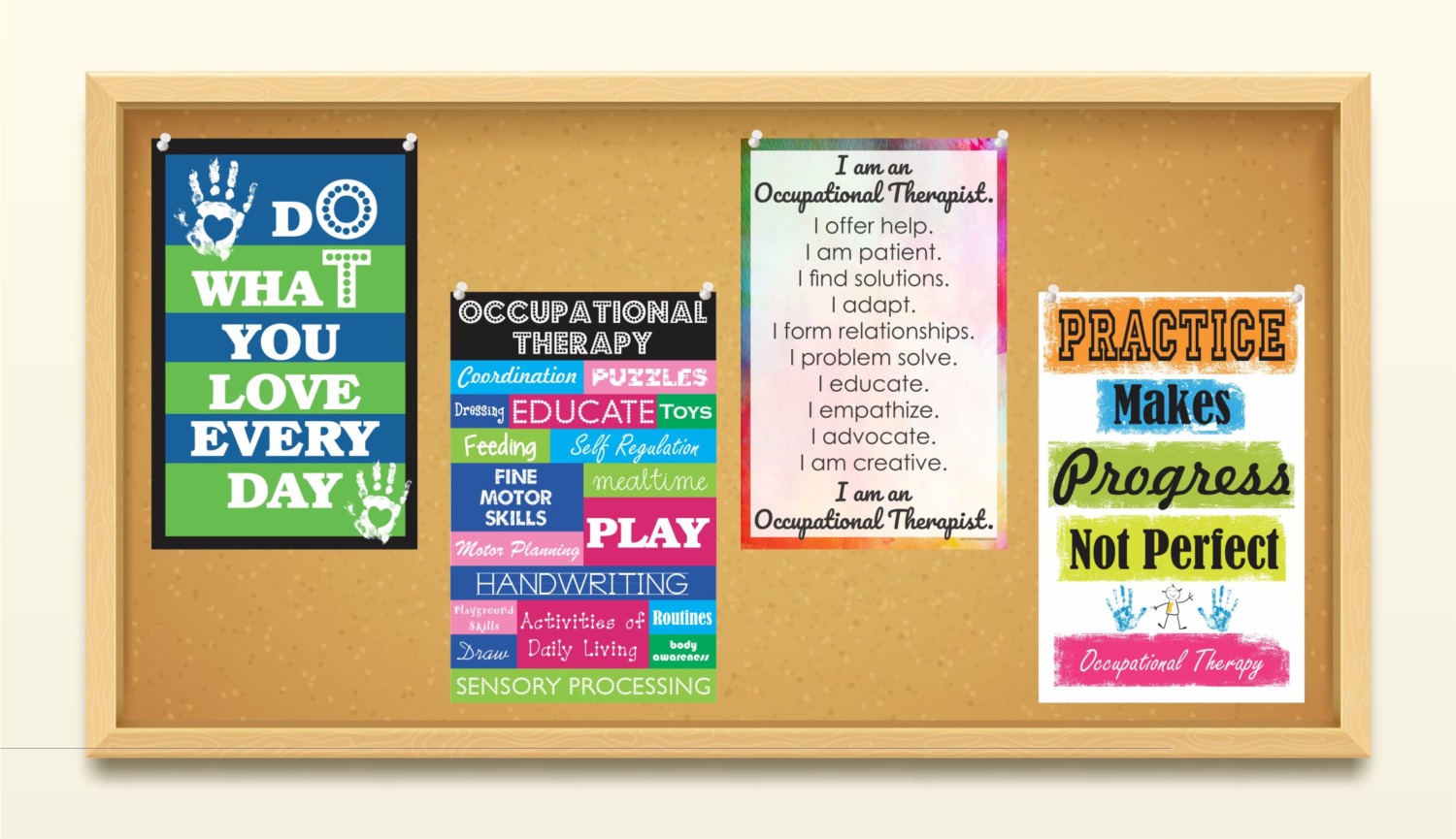 Occupational Therapy Poster Pack - Your Therapy Source