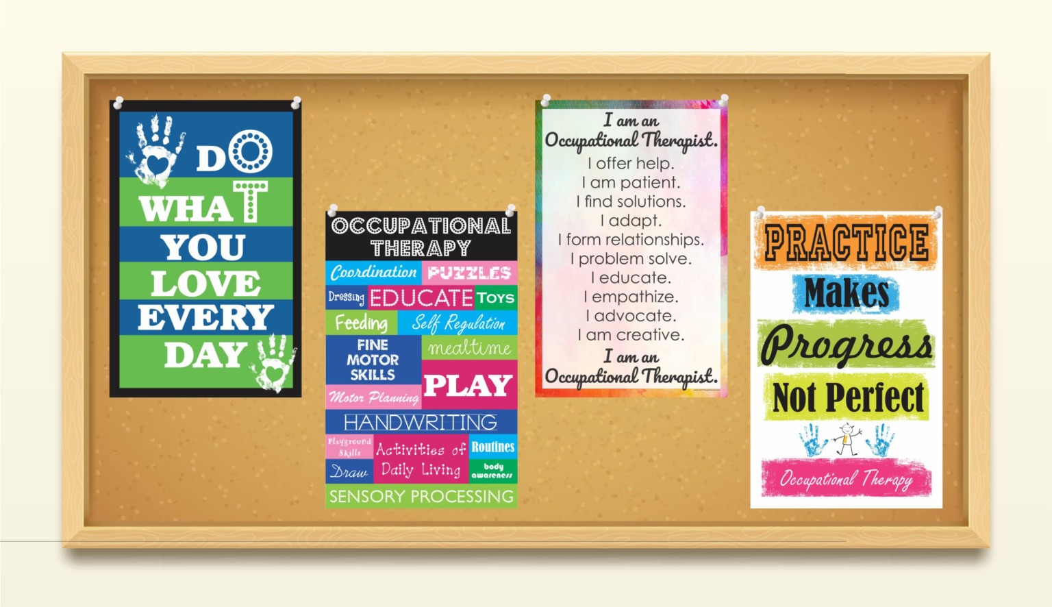 Occupational Therapy Poster Pack - Your Therapy Source