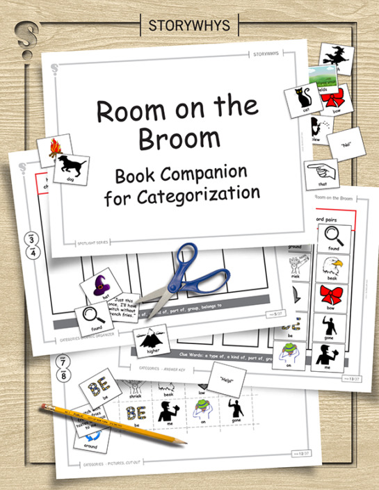 Room on the Broom Book Companion for Speech-Language Pathologists ...