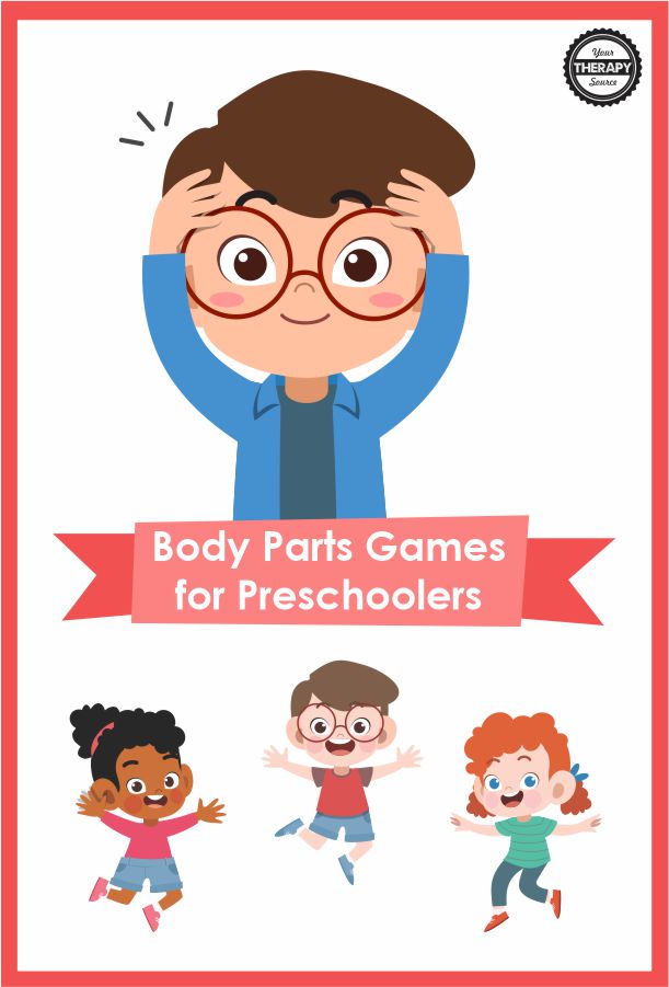 Body Parts Games For Toddlers