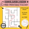 Simple Mazes - Free PDF Packet - Your Therapy Source