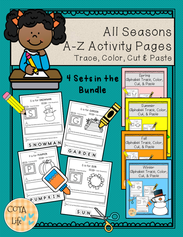 Seasonal Alphabet Bundle - Your Therapy Source