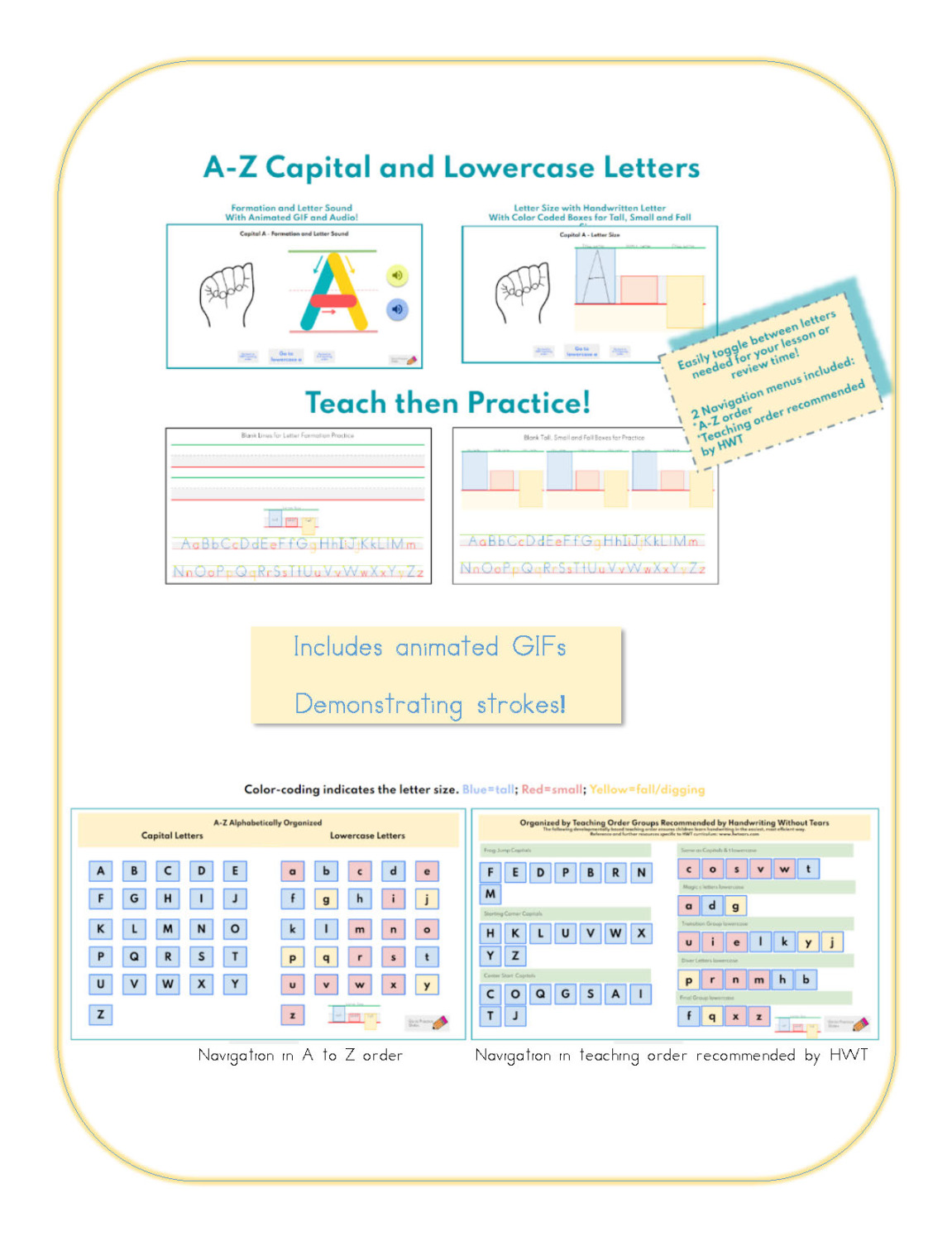Letter Formation Handwriting Kit - Your Therapy Source