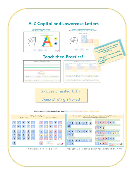 Letter Formation Handwriting Kit - Your Therapy Source