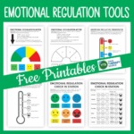 Emotion Regulation Worksheet PDF Packet - FREE - Your Therapy Source
