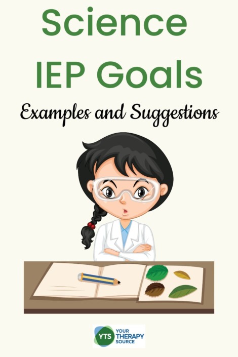 Science IEP Goals - Your Therapy Source