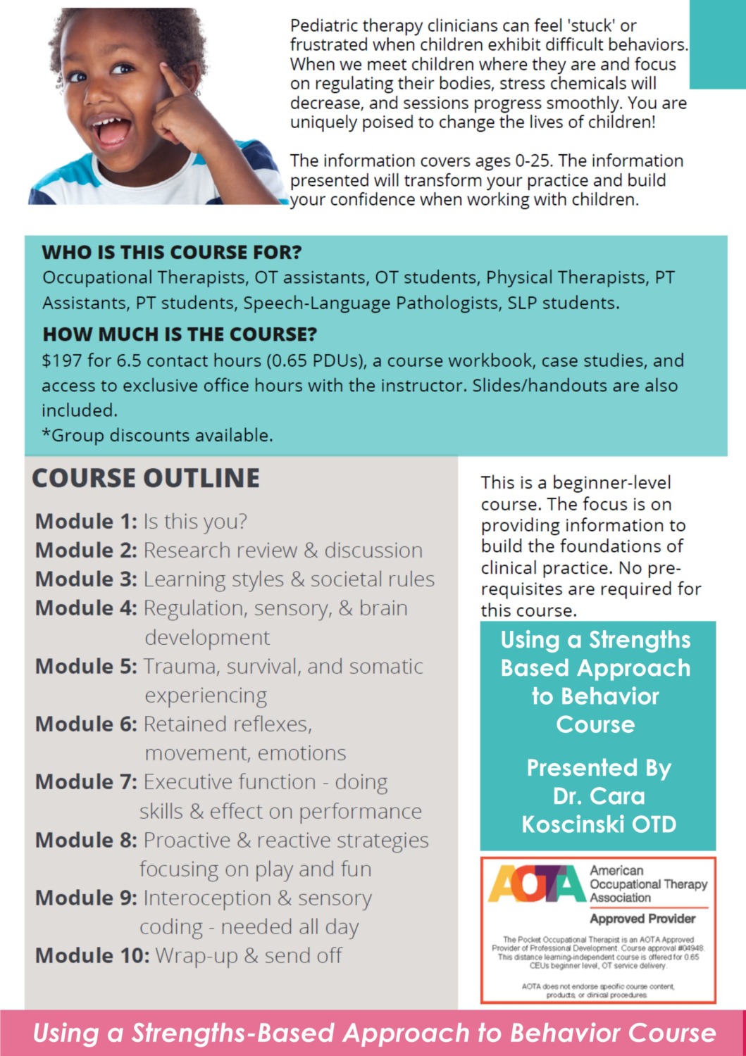 Using a Strengths-Based Approach to Behavior - Your Therapy Source