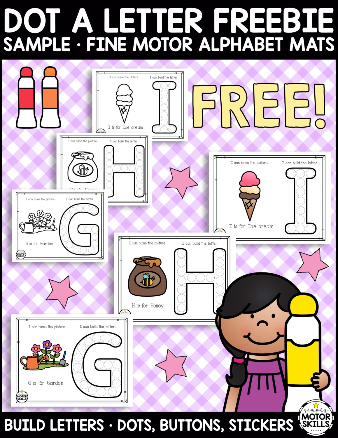 Free Bingo Daubers Printables - Your Therapy Source