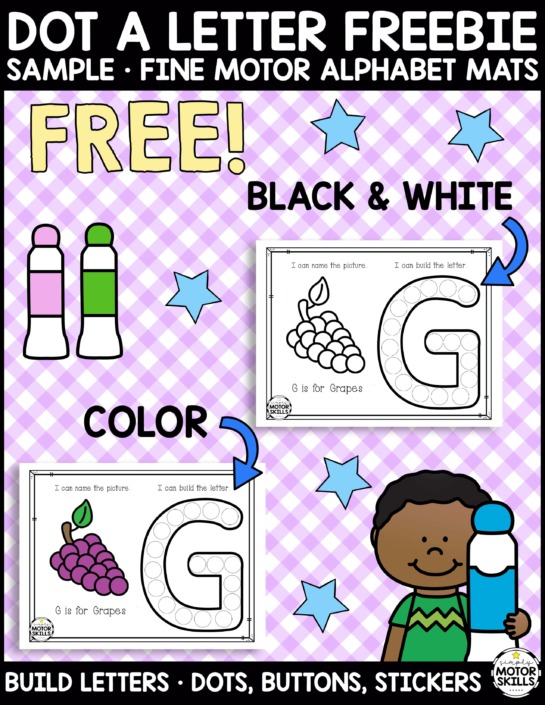 Free Bingo Daubers Printables - Your Therapy Source