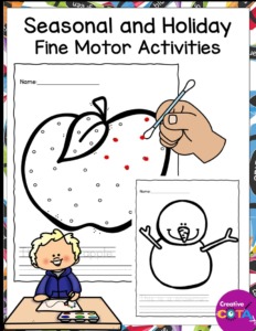 Yearly Handwriting and Fine Motor Packet - Your Therapy Source