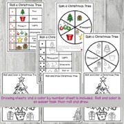 Holiday Roll and Draw - Your Therapy Source