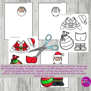 Holiday Roll and Draw - Your Therapy Source