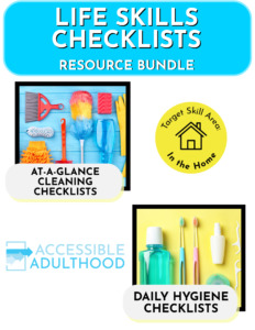 Daily Hygiene Checklist and Cleaning Checklist Bundle - Your Therapy Source