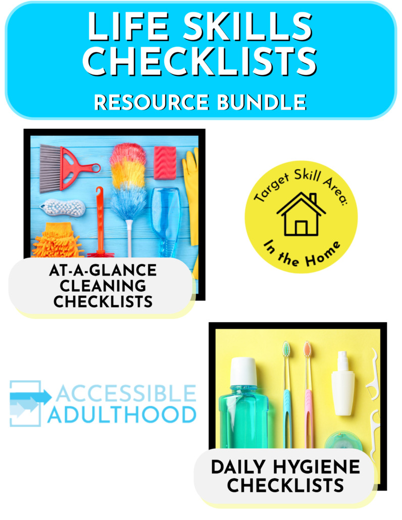 Daily Hygiene Checklist and Cleaning Checklist Bundle - Your Therapy Source