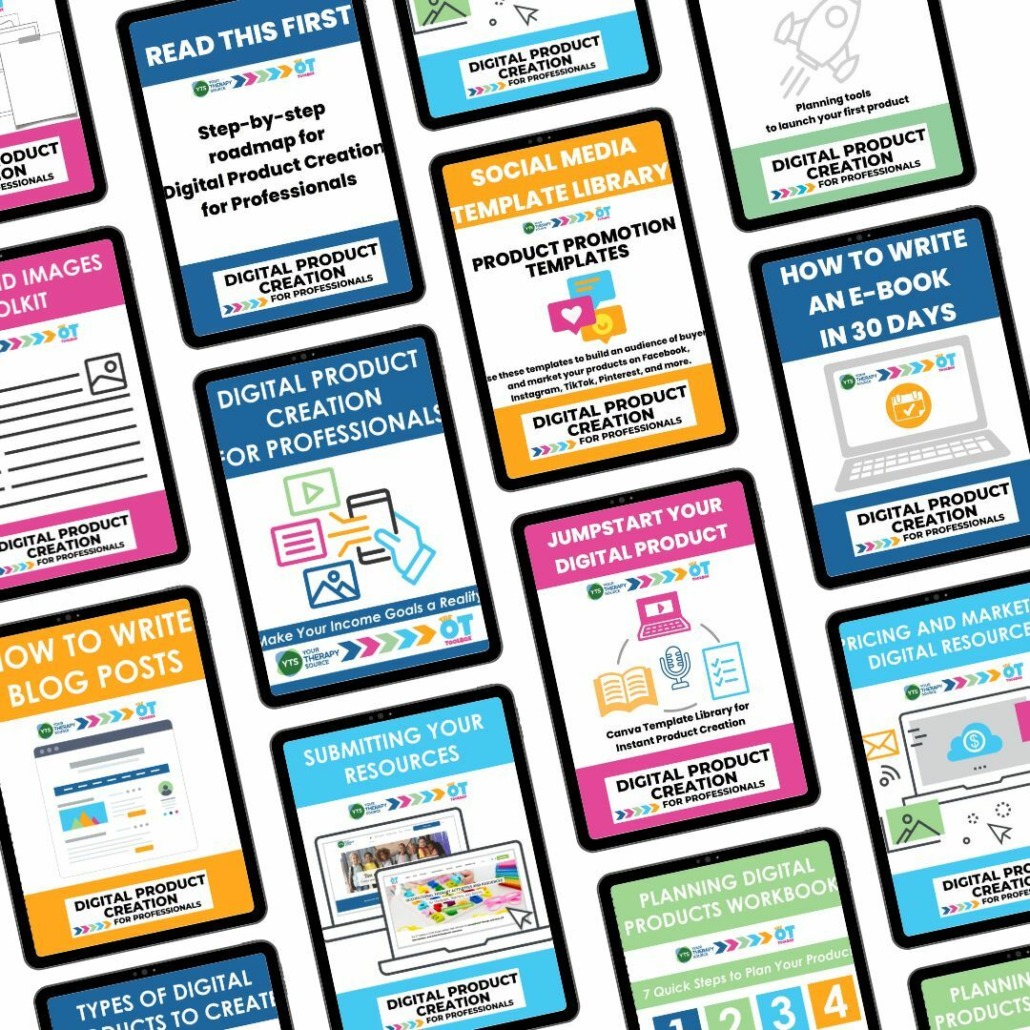 Digital Product Creation for Professionals - Your Therapy Source