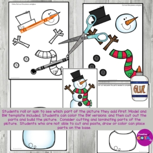 Winter Roll and Draw - Your Therapy Source