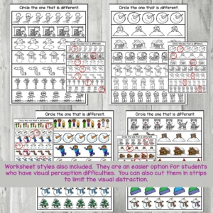 Winter Spot the Difference - Your Therapy Source