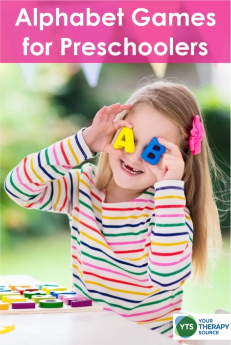 Fun Alphabet Games for Preschoolers - Your Therapy Source