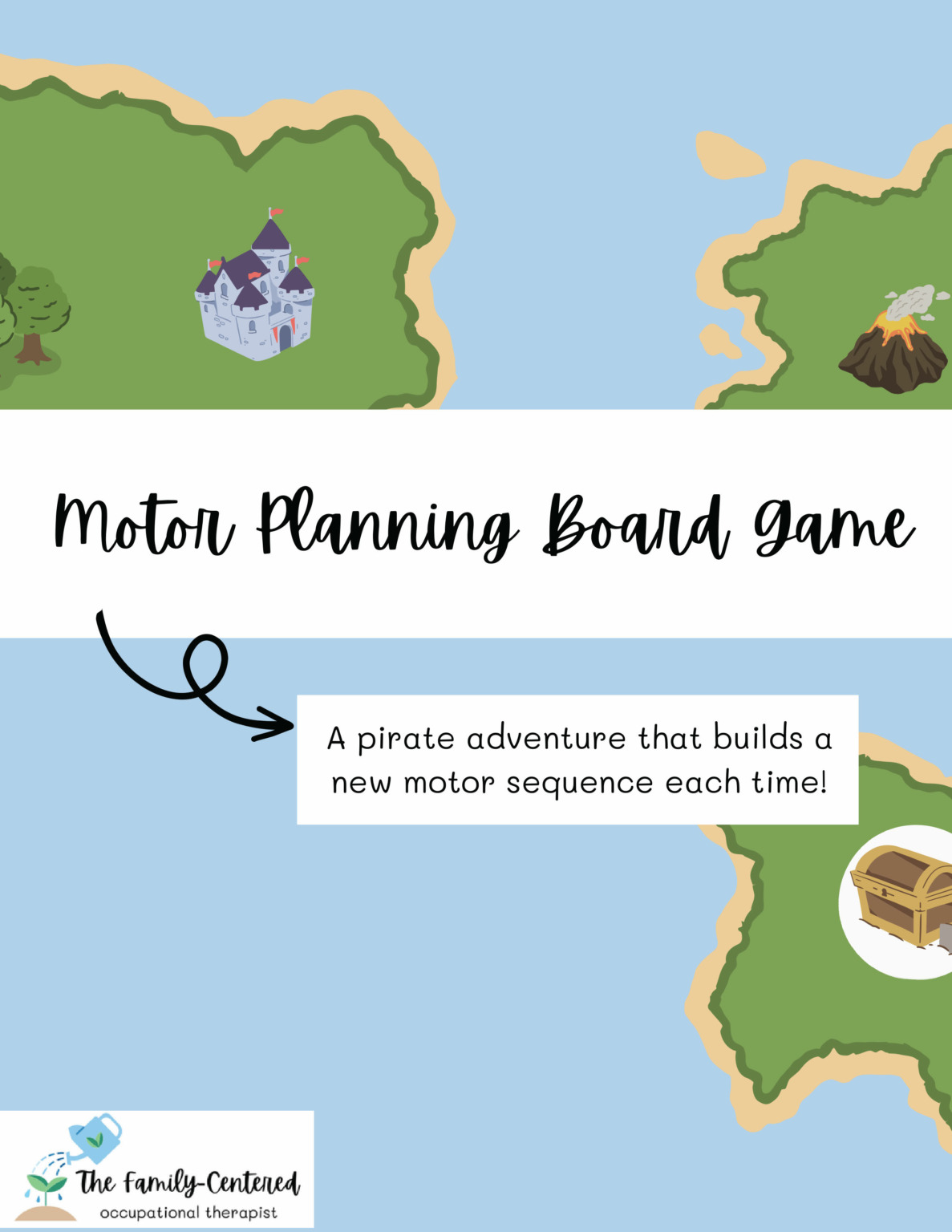 Motor Planning Board Game and Handout - Your Therapy Source