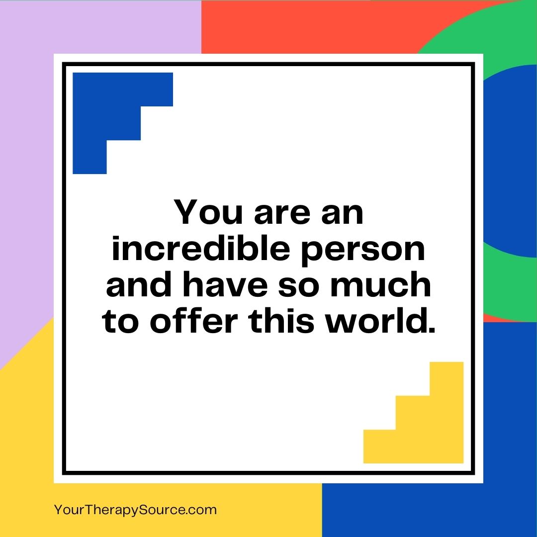 Positive Messages for Students - Your Therapy Source