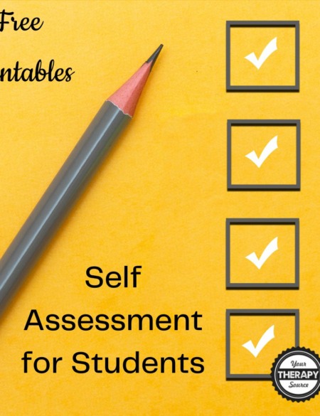 Self Assessment for Students - Your Therapy Source