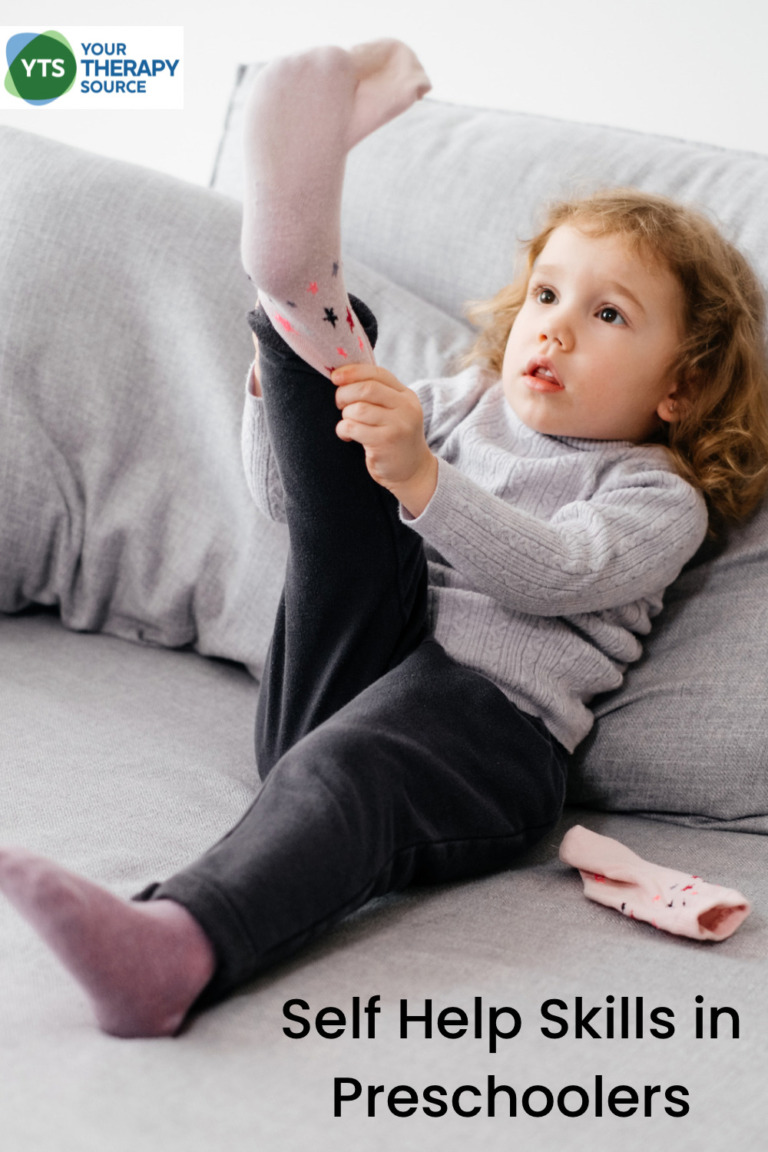 Self-Help Skills for Preschoolers - Your Therapy Source