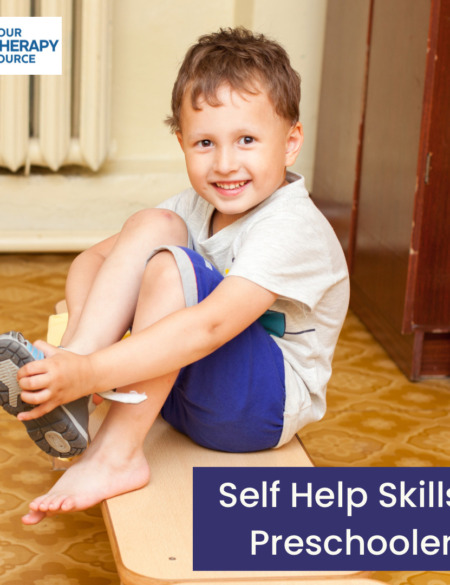 Self-Help Skills for Preschoolers - Your Therapy Source