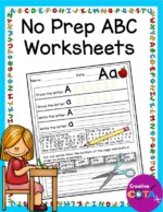 Fading Alphabet Double Line OR Dotted Line Style - Your Therapy Source