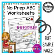 Free Handwriting Worksheets - Your Therapy Source