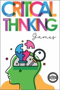 Critical Thinking Games - Your Therapy Source