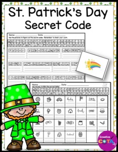 St Patrick's Day Cryptogram Puzzles - Your Therapy Source