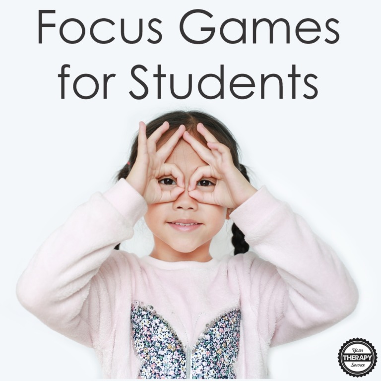 Focus Games for Students - Your Therapy Source