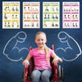 PRINTED Chair Exercises For Kids Posters - Your Therapy Source