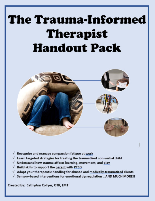 Trauma-Informed Therapist Handout Pack - Your Therapy Source