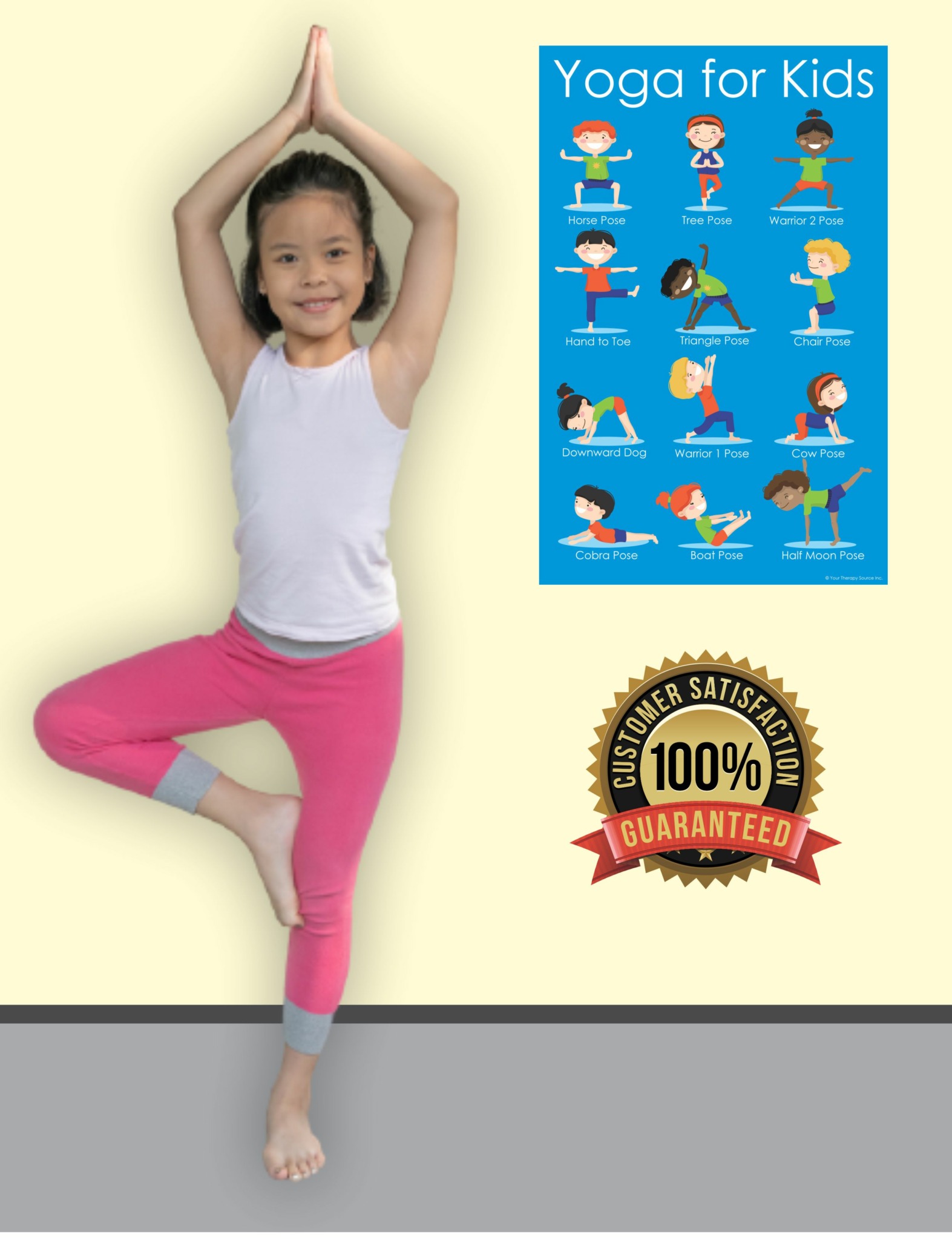 Yoga Posters for Kids - Your Therapy Source