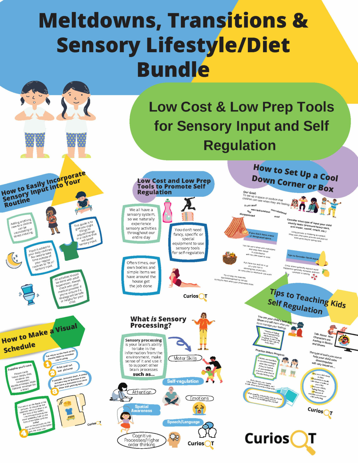 Meltdowns, Transitions, and Sensory Lifestyle Bundle - Your Therapy Source