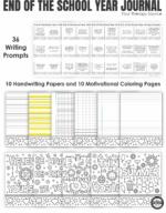 Peace Out End of School Year Journal - Your Therapy Source