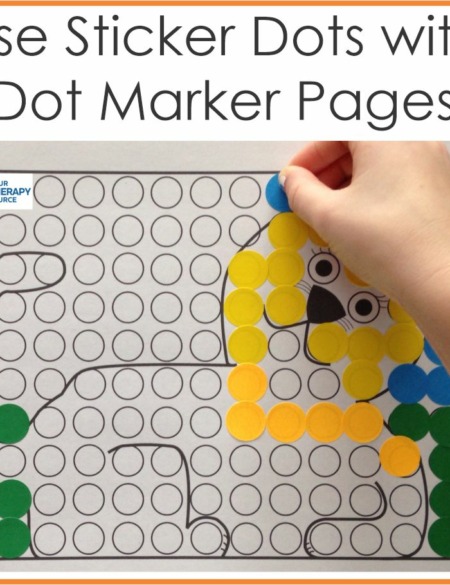 Fish Dot Art Free Printable - Your Therapy Source