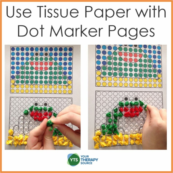 Fish Dot Art Free Printable - Your Therapy Source