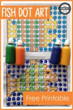 Fish Dot Art Free Printable - Your Therapy Source