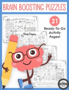 Brain Boosting Puzzles - Your Therapy Source