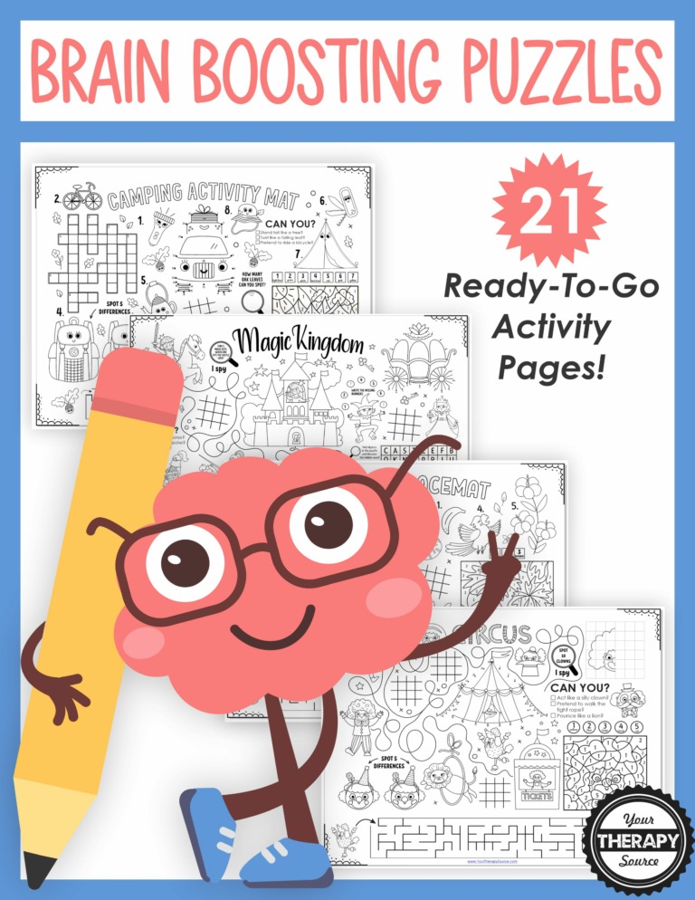 Brain Boosting Puzzles - Your Therapy Source