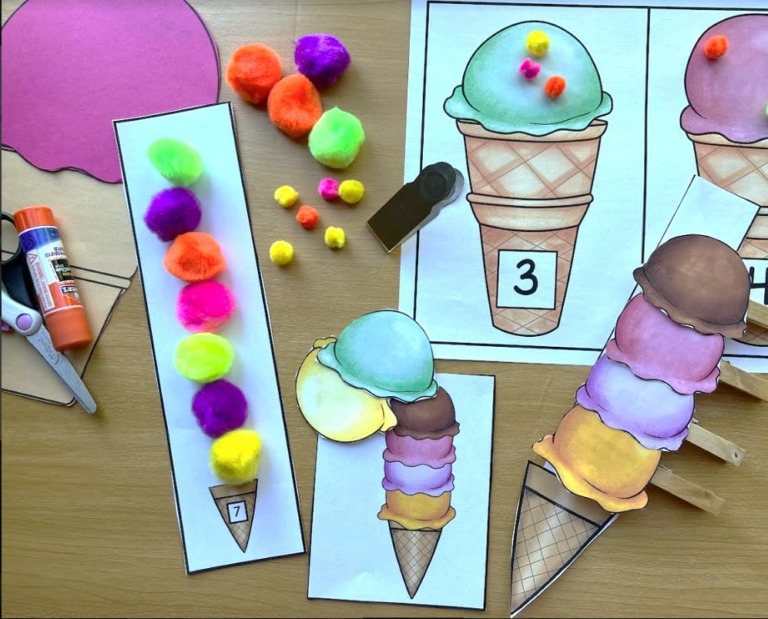 Build an Ice Cream Cone and More - Your Therapy Source