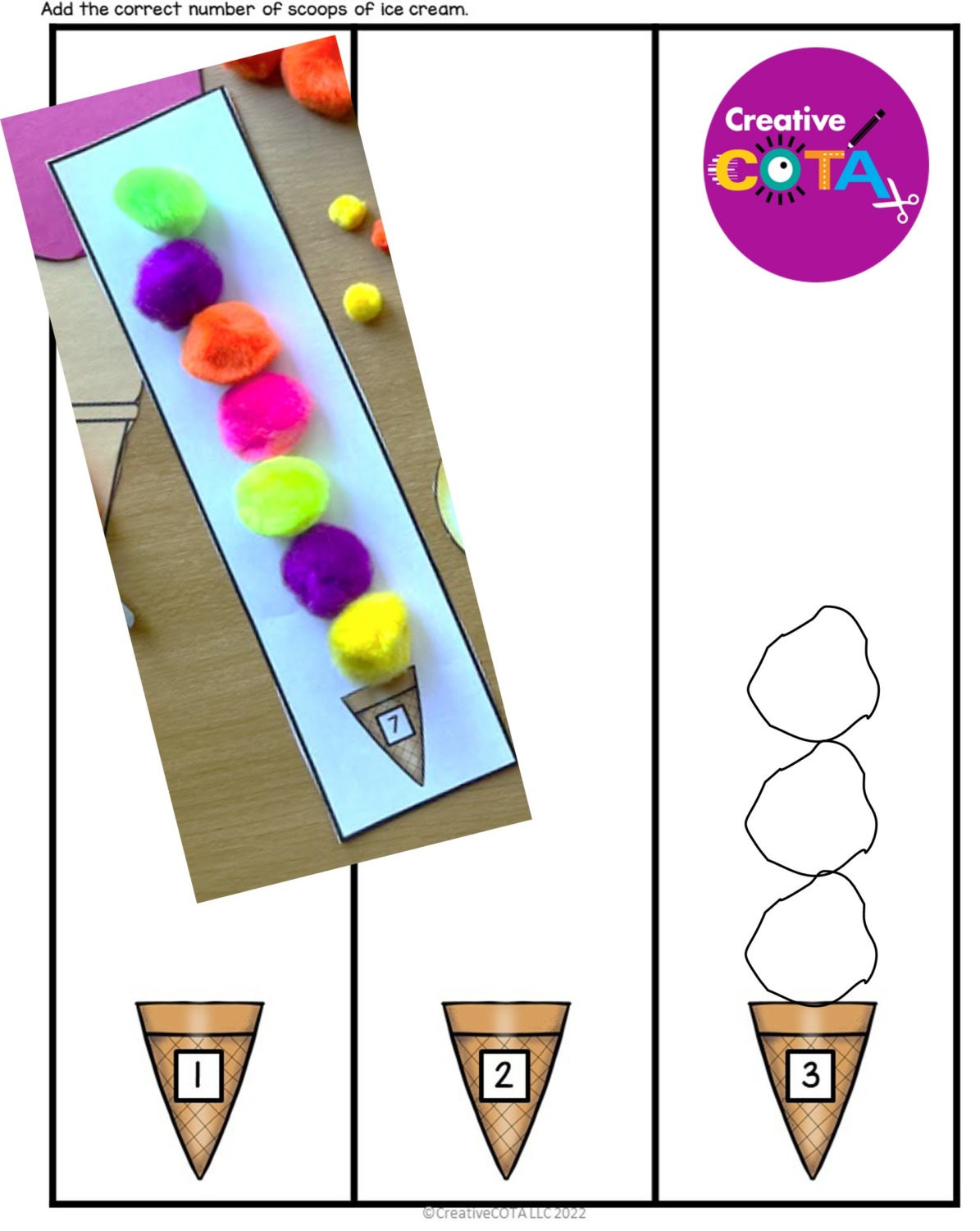 Build an Ice Cream Cone and More - Your Therapy Source