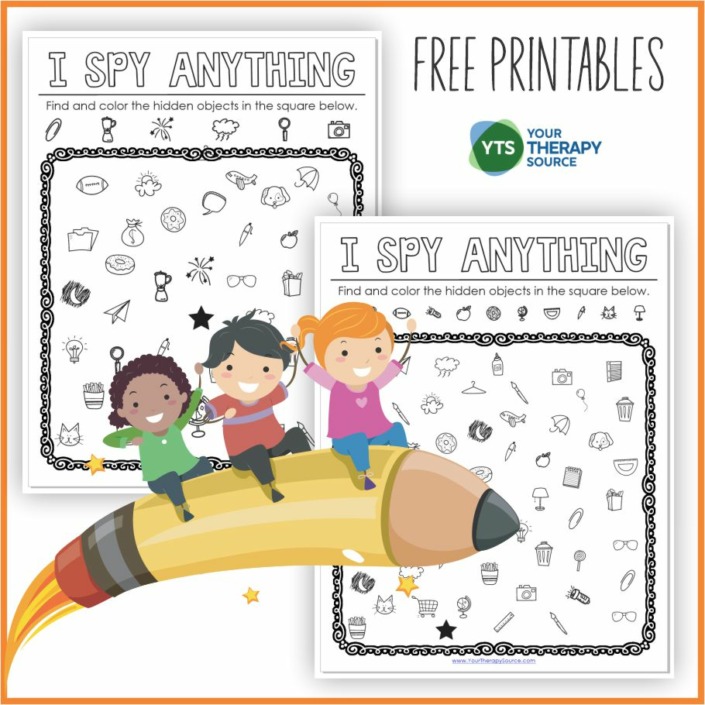Visual Perception Activities - Free Printables - Your Therapy Source